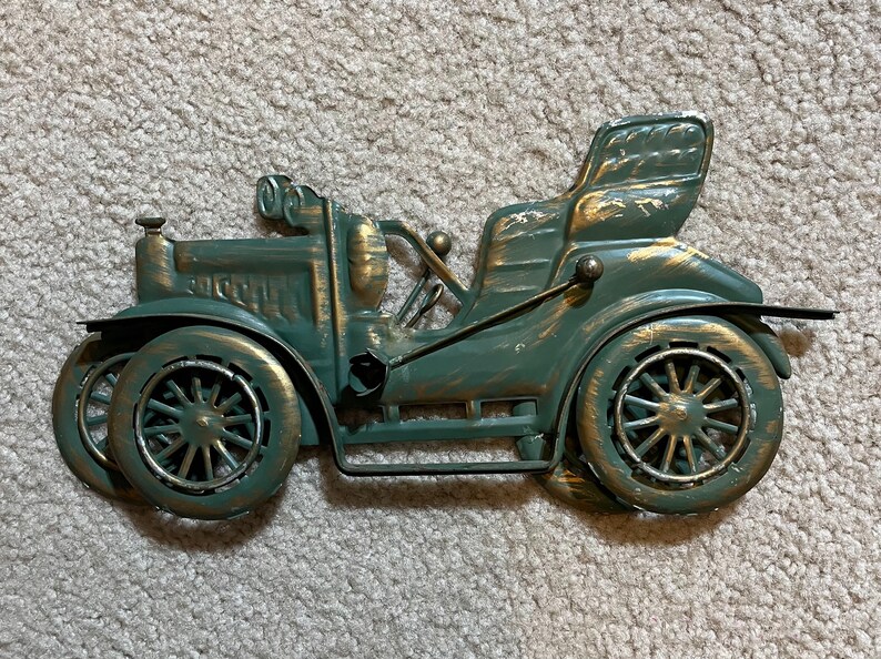 Set of Two Tin Model T Wall Plaques - Etsy