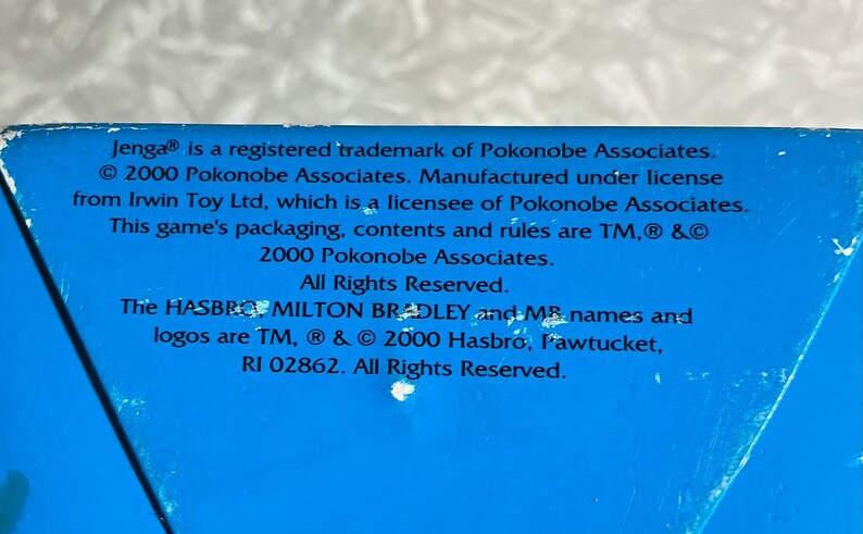 Vintage Jenga Classic Game W/precision Wood Crafted - Etsy