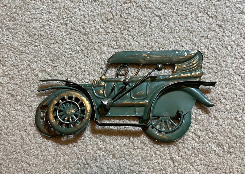 Set of Two Tin Model T Wall Plaques - Etsy