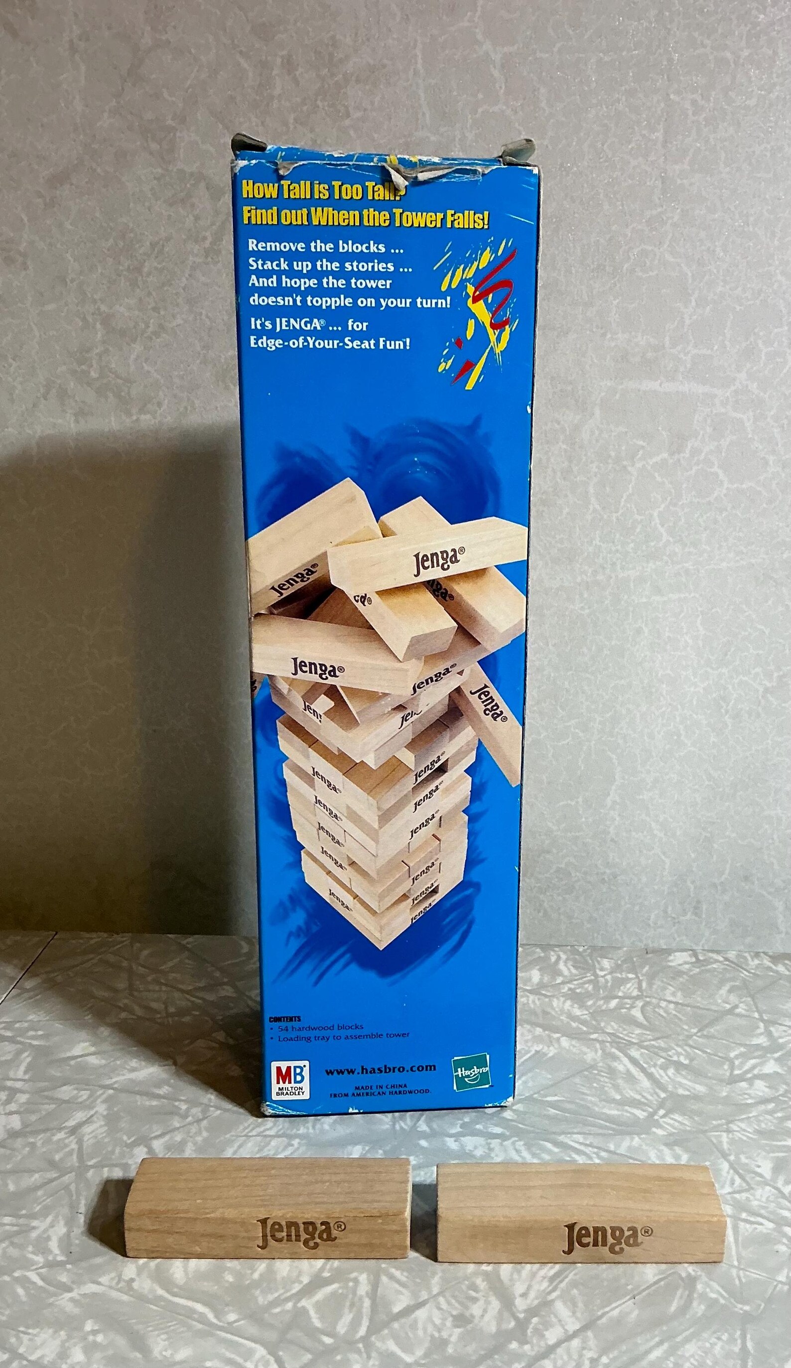 Vintage Jenga Classic Game W/precision Wood Crafted - Etsy