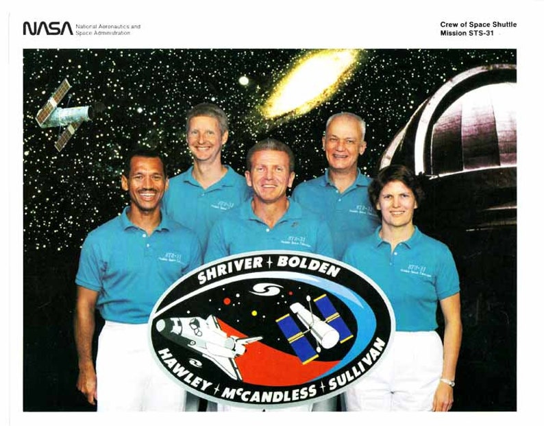 Original Vintage Photo of NASA STS-031 (USA - 033**) - Etsy