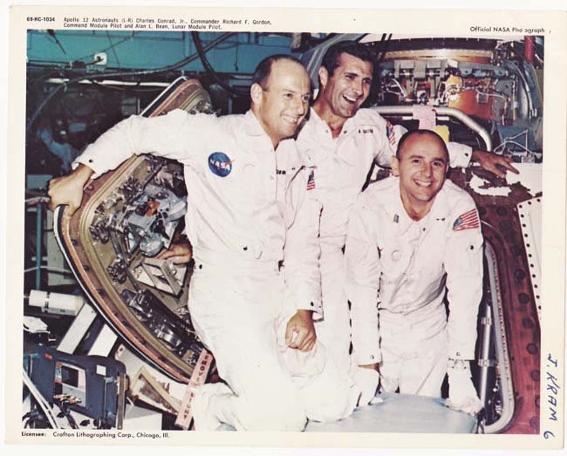 Original Vintage Photo of NASA Apollo XII (USA - 031**) - Etsy