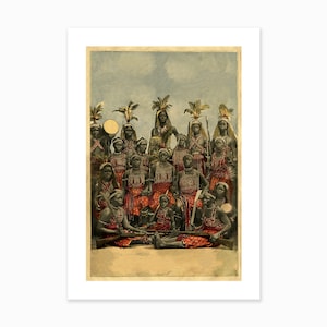 The Agojie, Dahomey Amazons, the Woman King Giclée Art Print. A4/ A3 ...