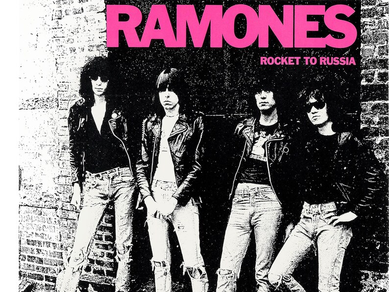 Ramones en concierto: Impresión artística giclée en tamaños A4/A3/A2/A1 ...