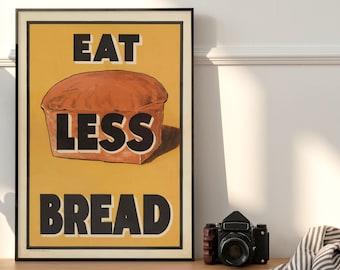 Bread Food Poster - Etsy UK