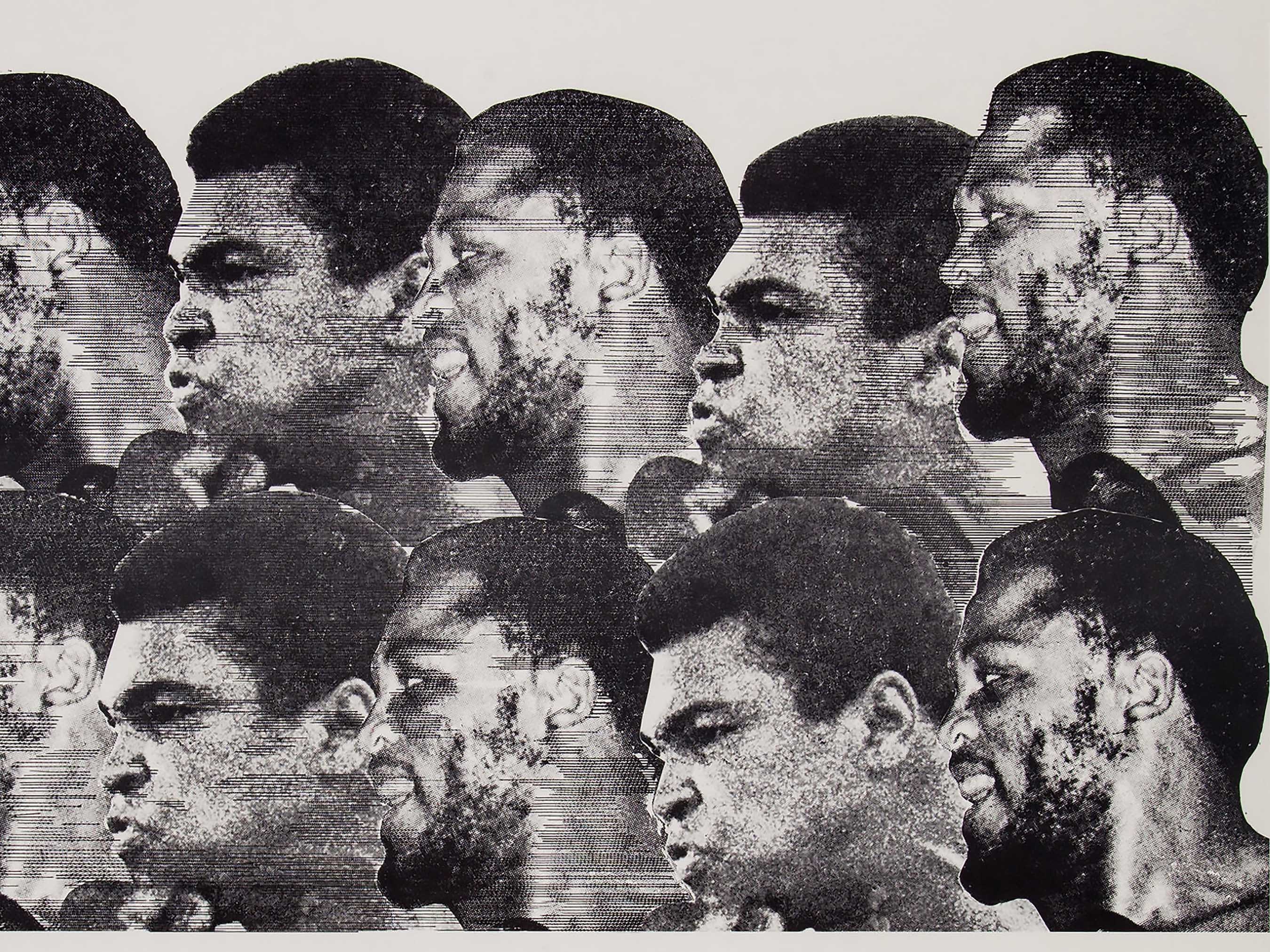 Muhammad Ali vs Joe Frazier, Thrilla in Manila Fight Poster, 1975 ...
