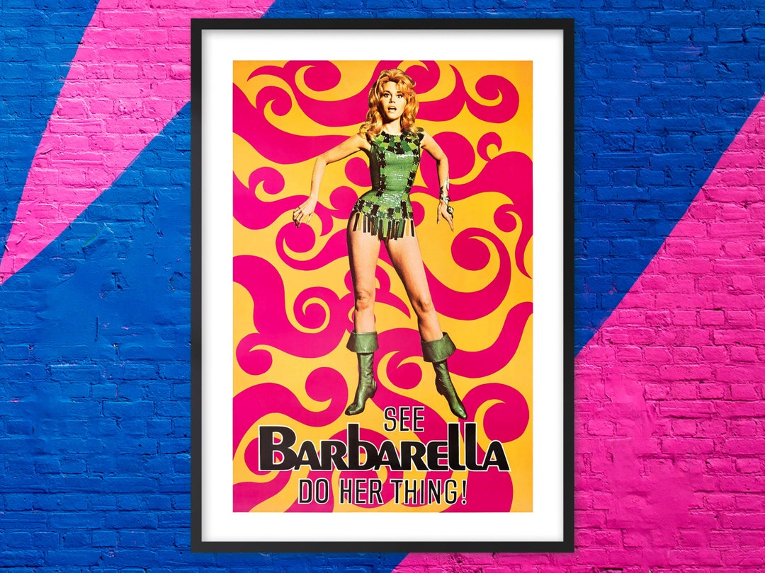 Barbarella, 1968. Giclée Art Print A4 /A3/ A2/ A1 Sizes - Etsy
