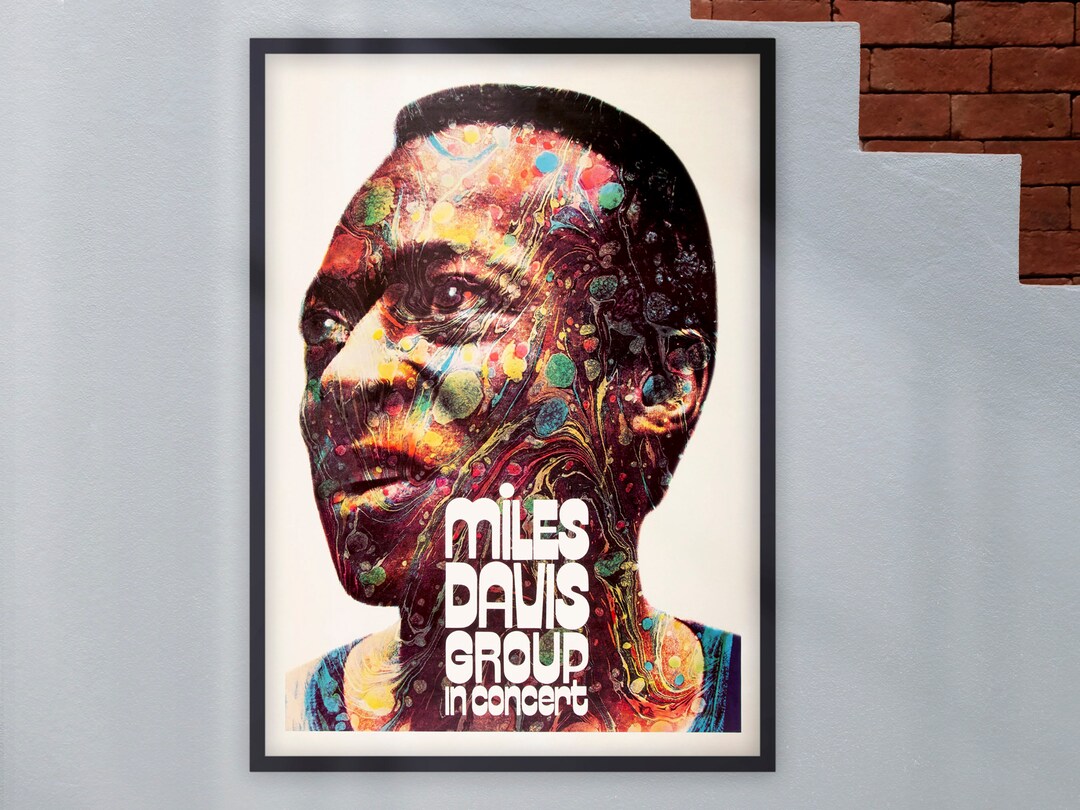 Miles Davis Group Concert Poster Giclée Art Print. A4/ A3/ A2/ A1 Sizes ...