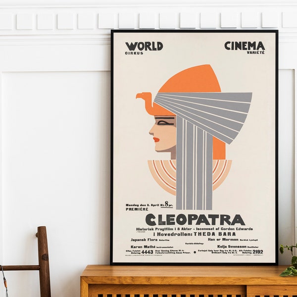 Cleopatra Movie Poster - Etsy