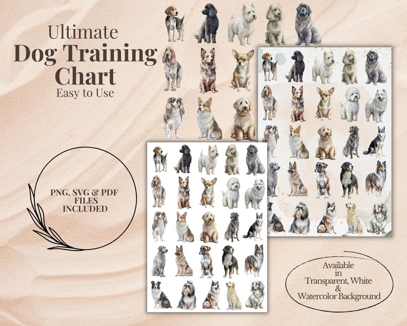 Instant Download Print Animal Portrait Dog Pet Potrait Fussy Cut Dog ...