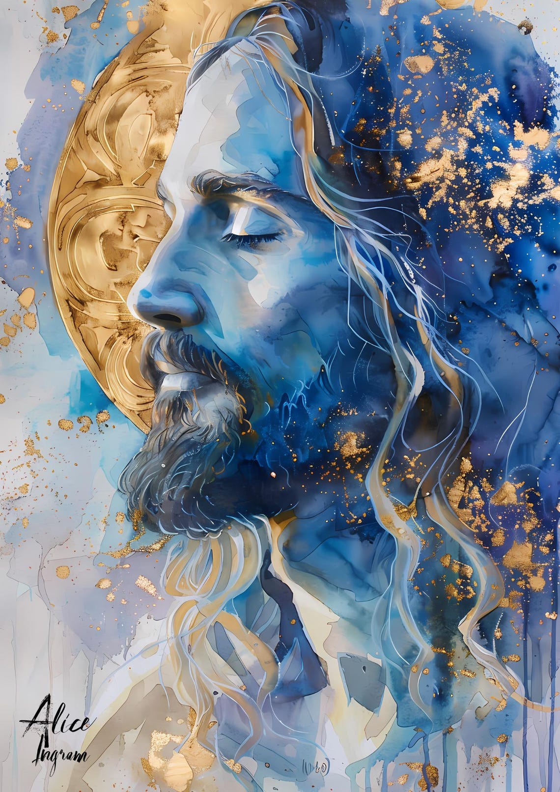 Jesus Christ Printable Posters - Etsy
