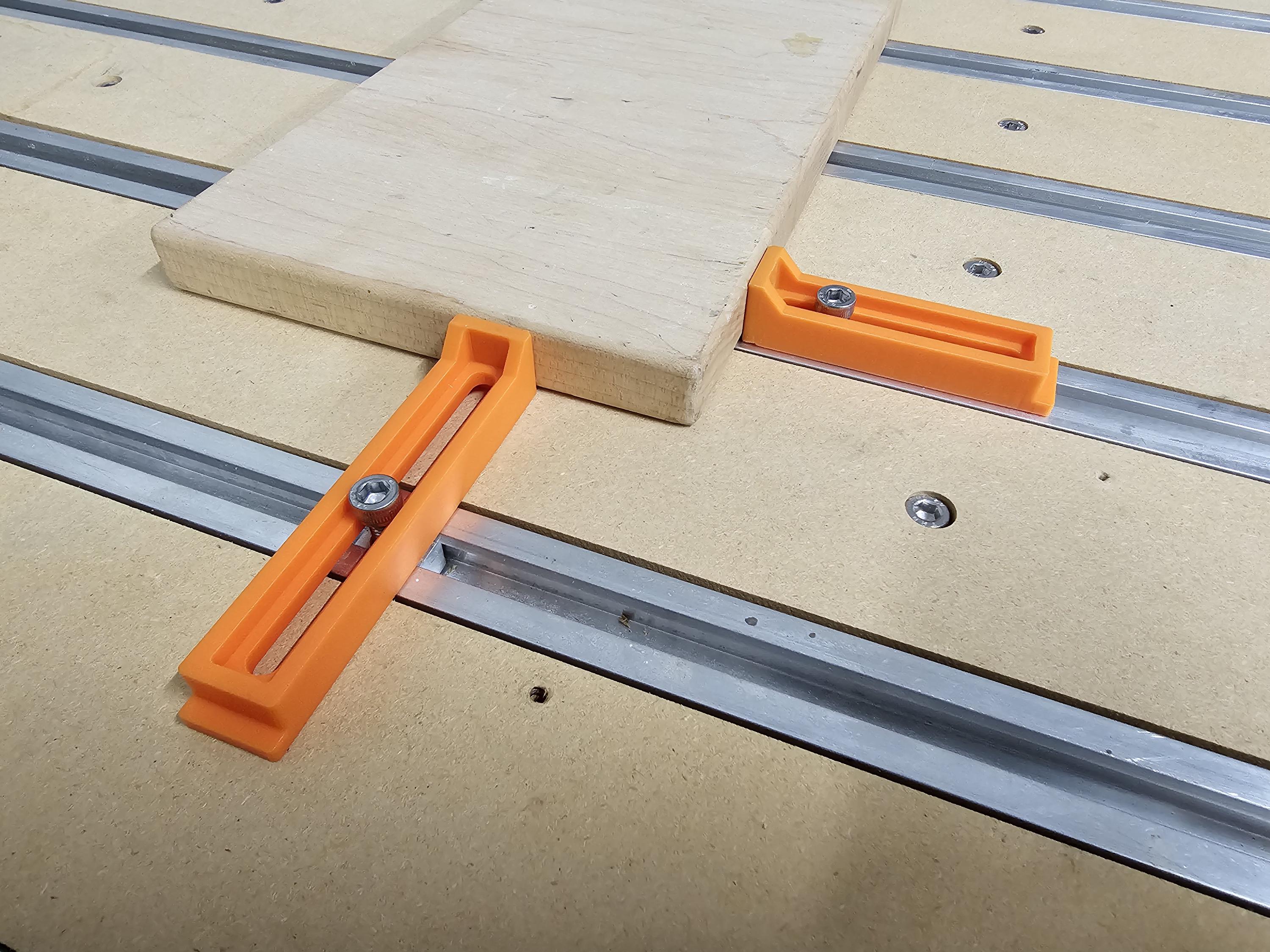 CNC - Hold Down Clamp - Fixturing - Back Stop - STL File - Instant ...