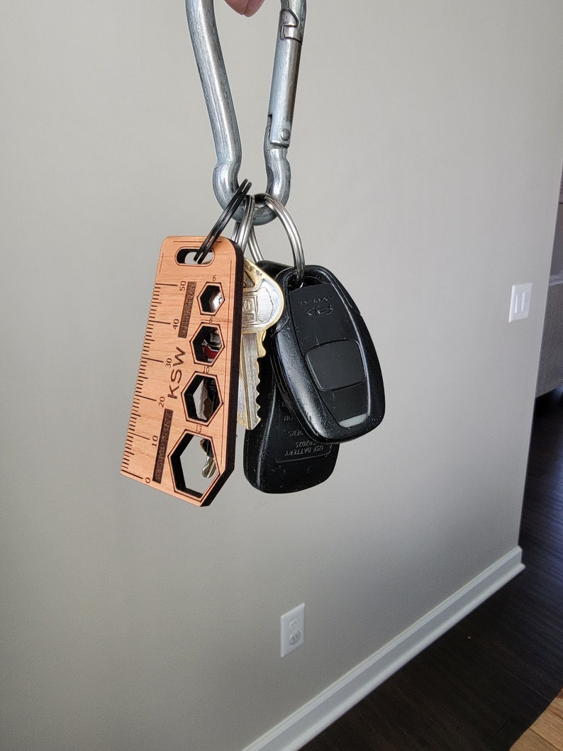 Keychain Ruler SVG PDF AI File Gifts for Groomsmen - Etsy Australia