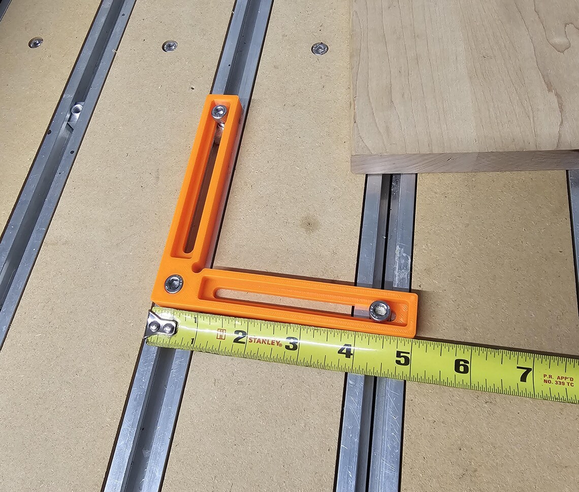 CNC - Square - Fixturing - Back Stop - STL File - Instant Download - Etsy