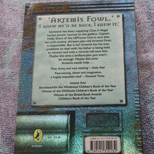 Artemis Fowl and the Arctic Incident by Eoin Colfer Paperback Book 2003 ...