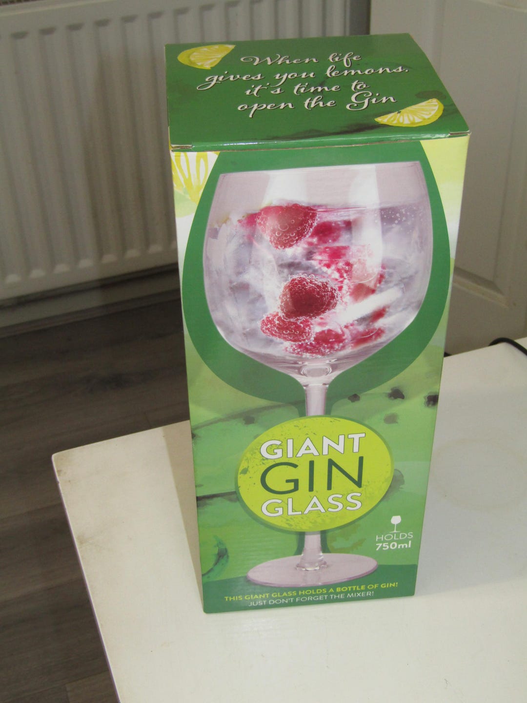 Giant Gin Glass 750ml Capacity Ideal Birthday Christmas Fun Gift in ...