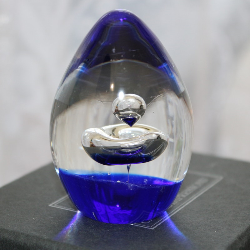 Egg Murano Paperweight - Etsy UK