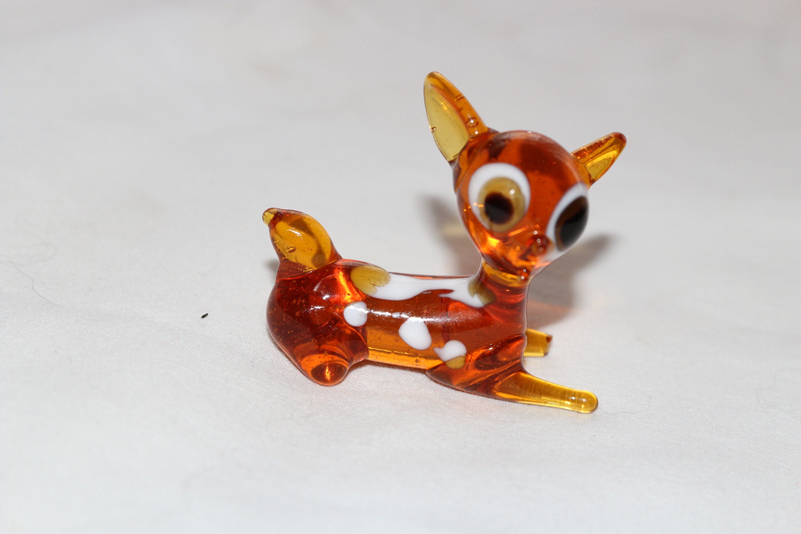 Vintage Mini Miniature Small Lampwork Glass Animals Choose Kangaroo ...