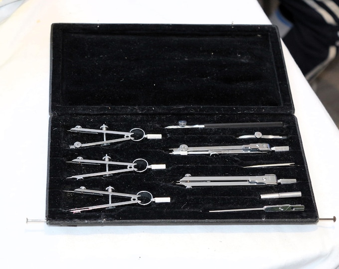 Vintage Jakar S100 Technical Drawing Compass Set Case 1970s ...