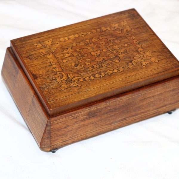 Wooden Musical Cigarette Box - Etsy