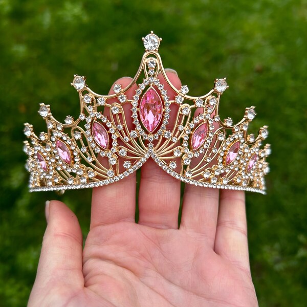 Pink Tiara - Etsy