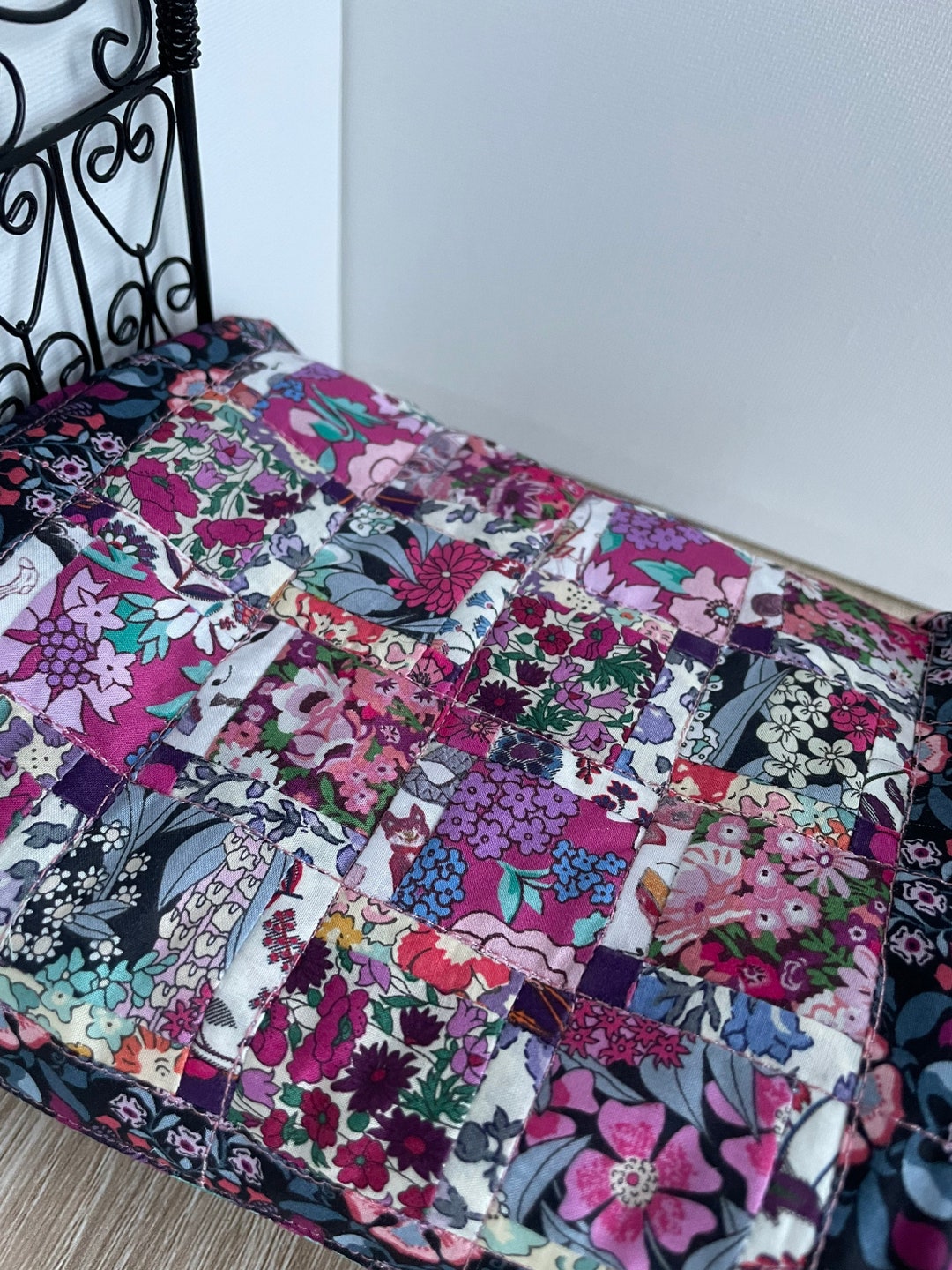 Liberty Miniature Dolls House Quilt 1:12 - Etsy