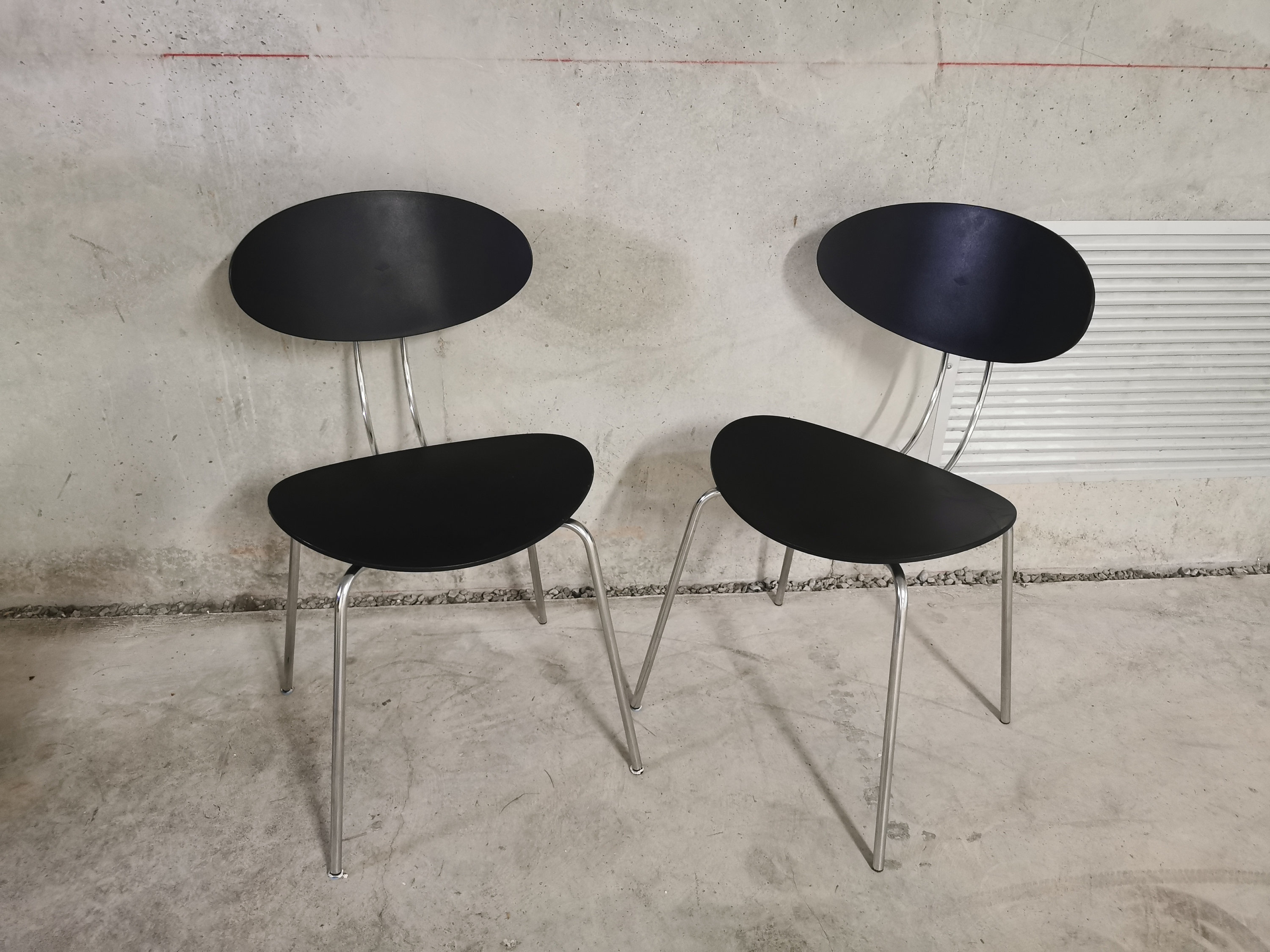 2 Vintage Chairs Elyt SINTESI Italy 70s - Etsy