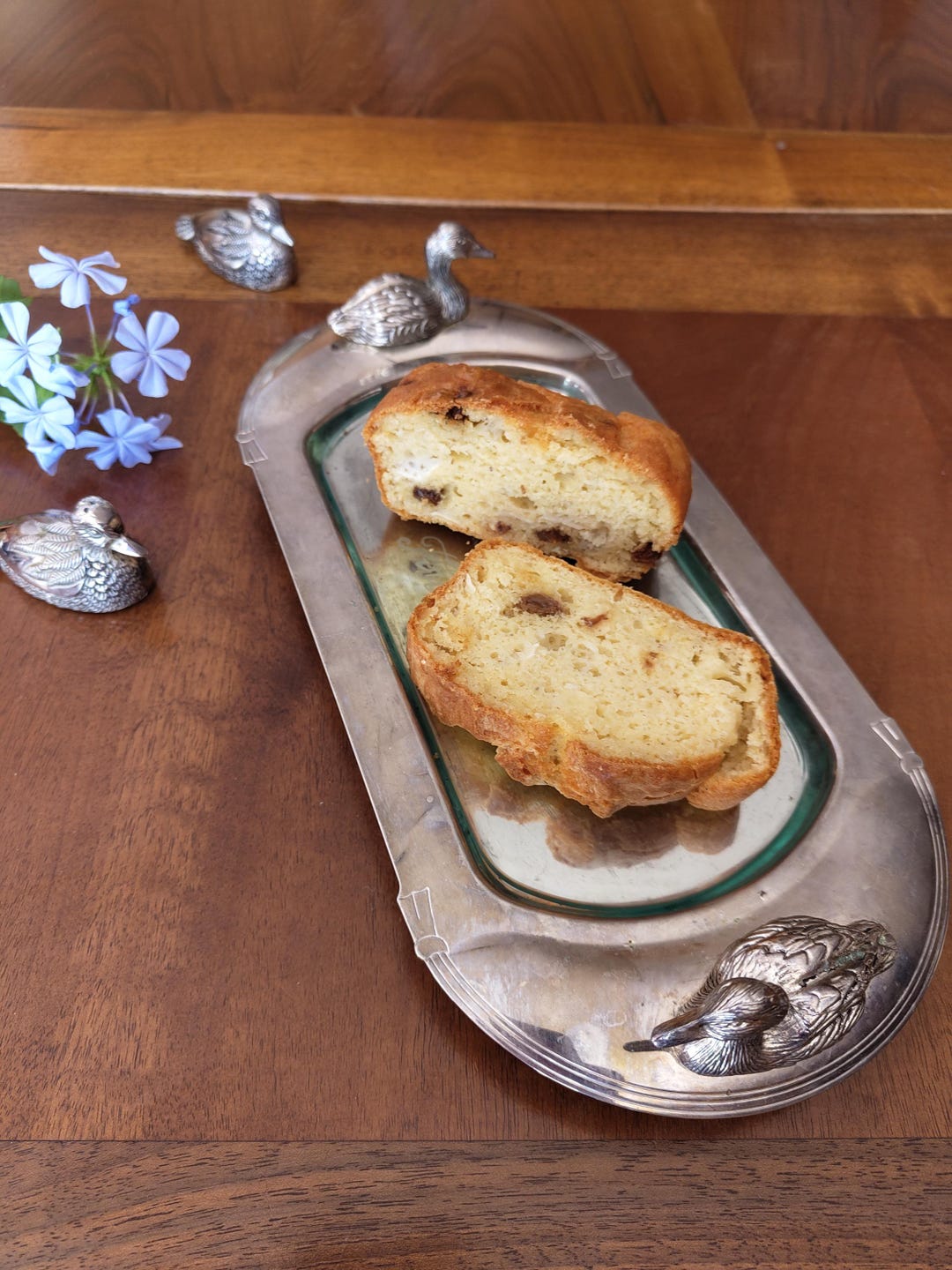 Vintage French Silea Silver-plated Foie Gras Serving Set Tray, 4 Napkin ...