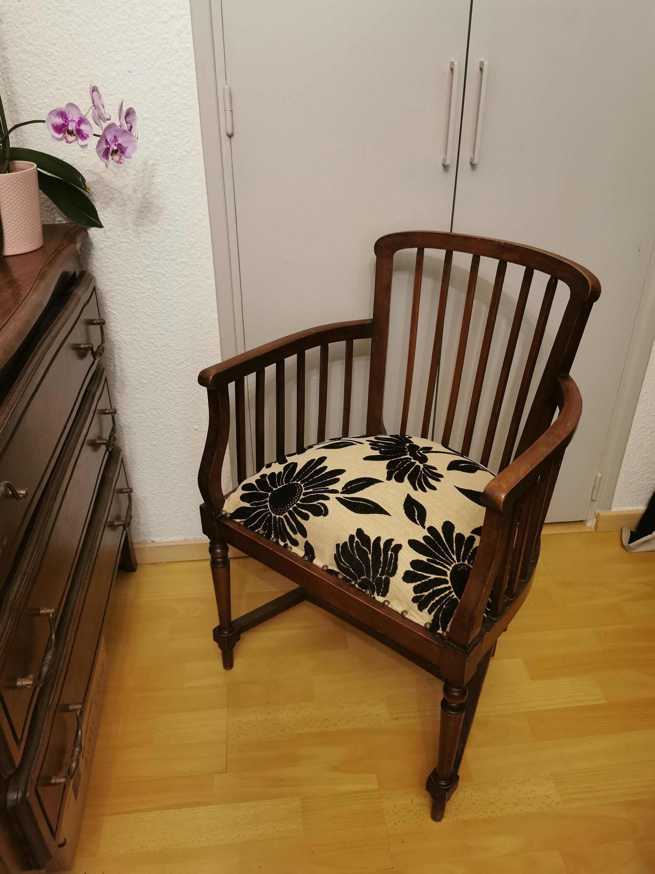 2 Chairs and a Vintage 80s Armchair Redesigned France - Etsy