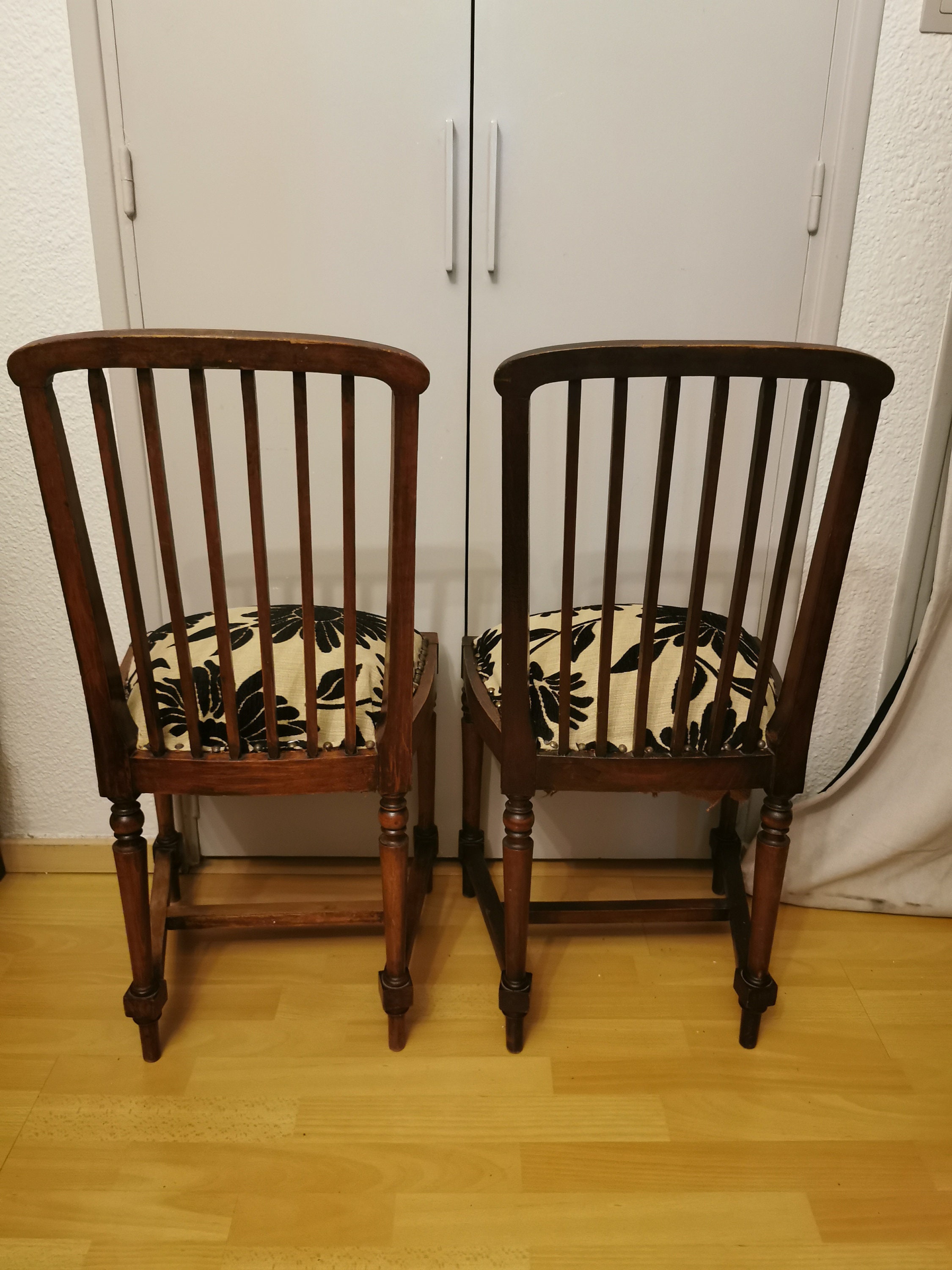 2 Chairs and a Vintage 80s Armchair Redesigned France - Etsy