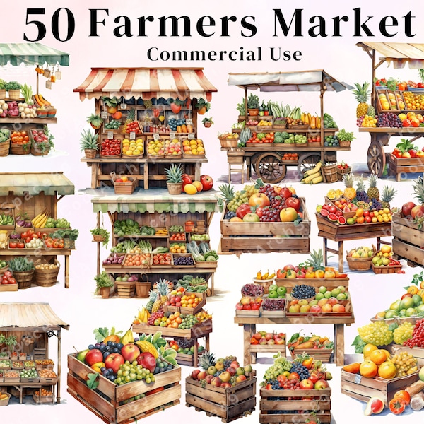 Vegetable Clipart - Etsy