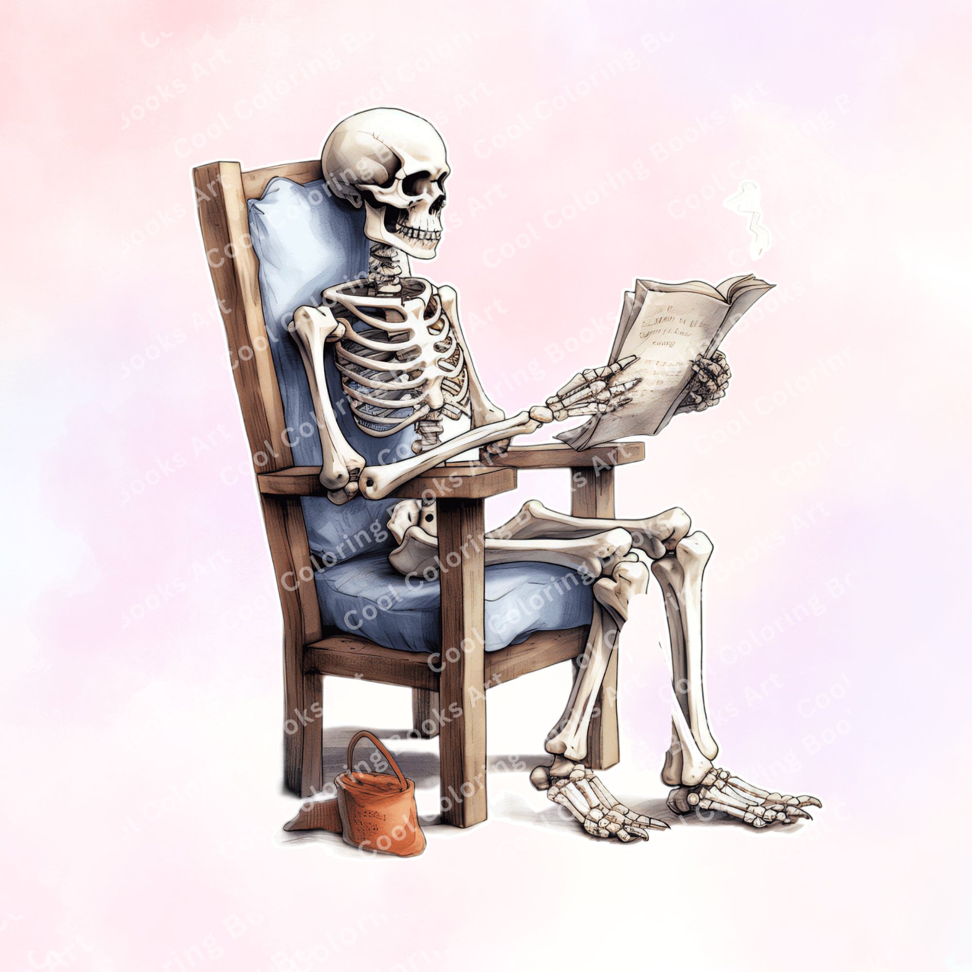 13 Skeleton Reading Books PNG Bundle , Skeleton Book Lover Sublimation, Bookworm, Halloween ...