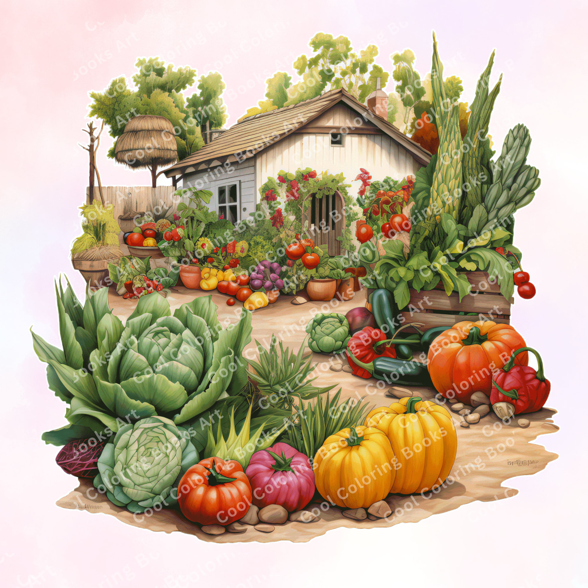 15 Vegetable Clipart Gardening Clipart Bundle Cottagecore Garden . - Etsy