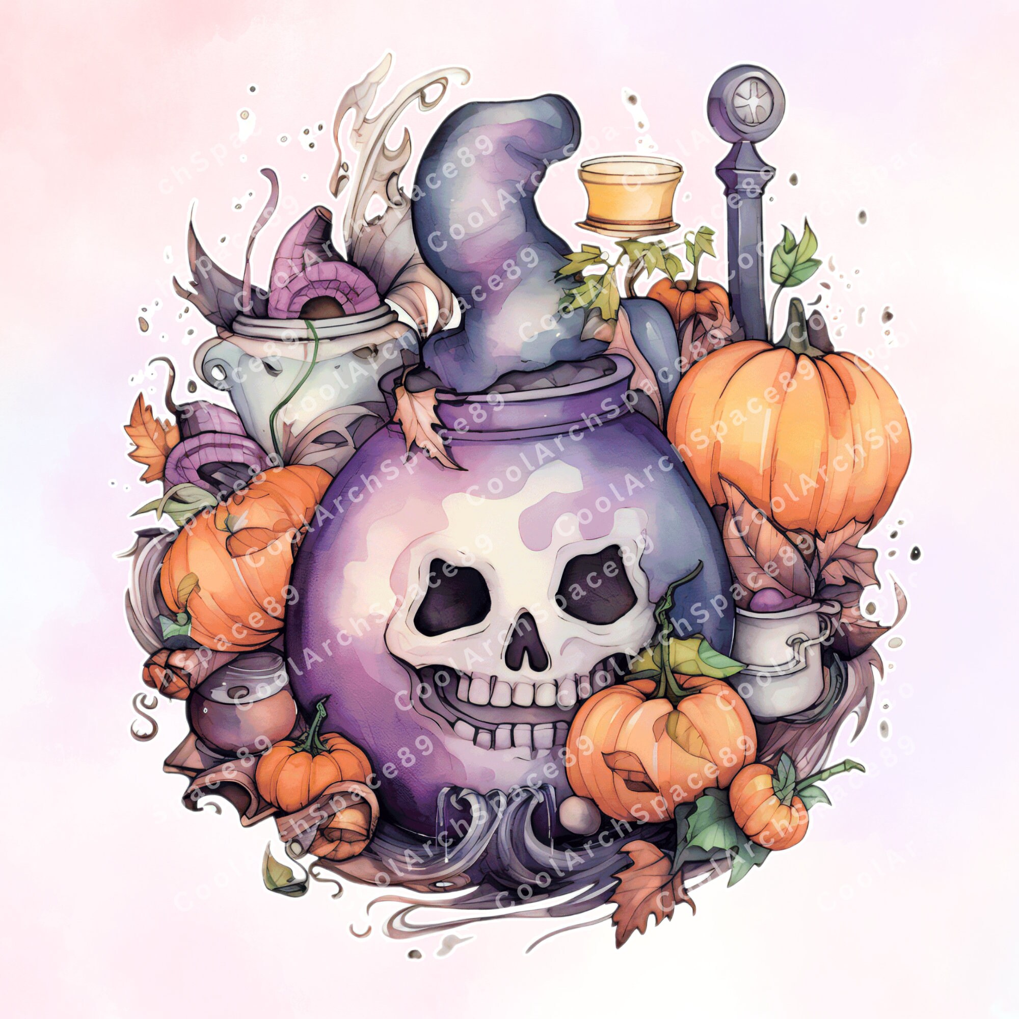 10 PNG Spooky Halloween PNG Clipart Haunted House Pumpkin - Etsy