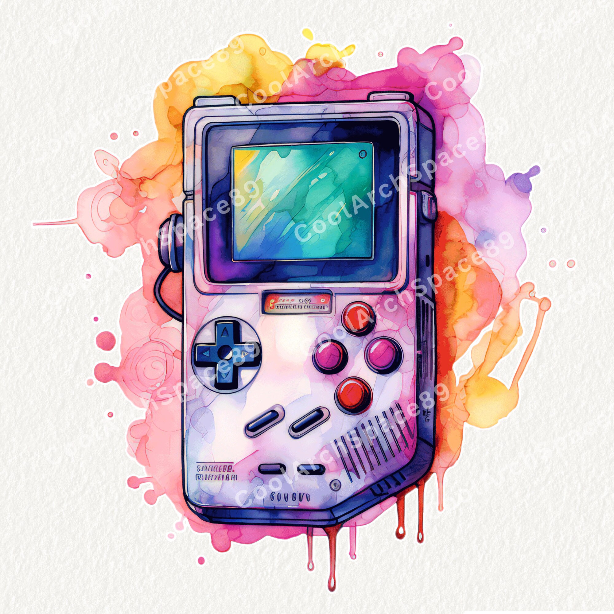 8 Game Controller Clipart Bundle, Full Commercial Use, Video Game ...