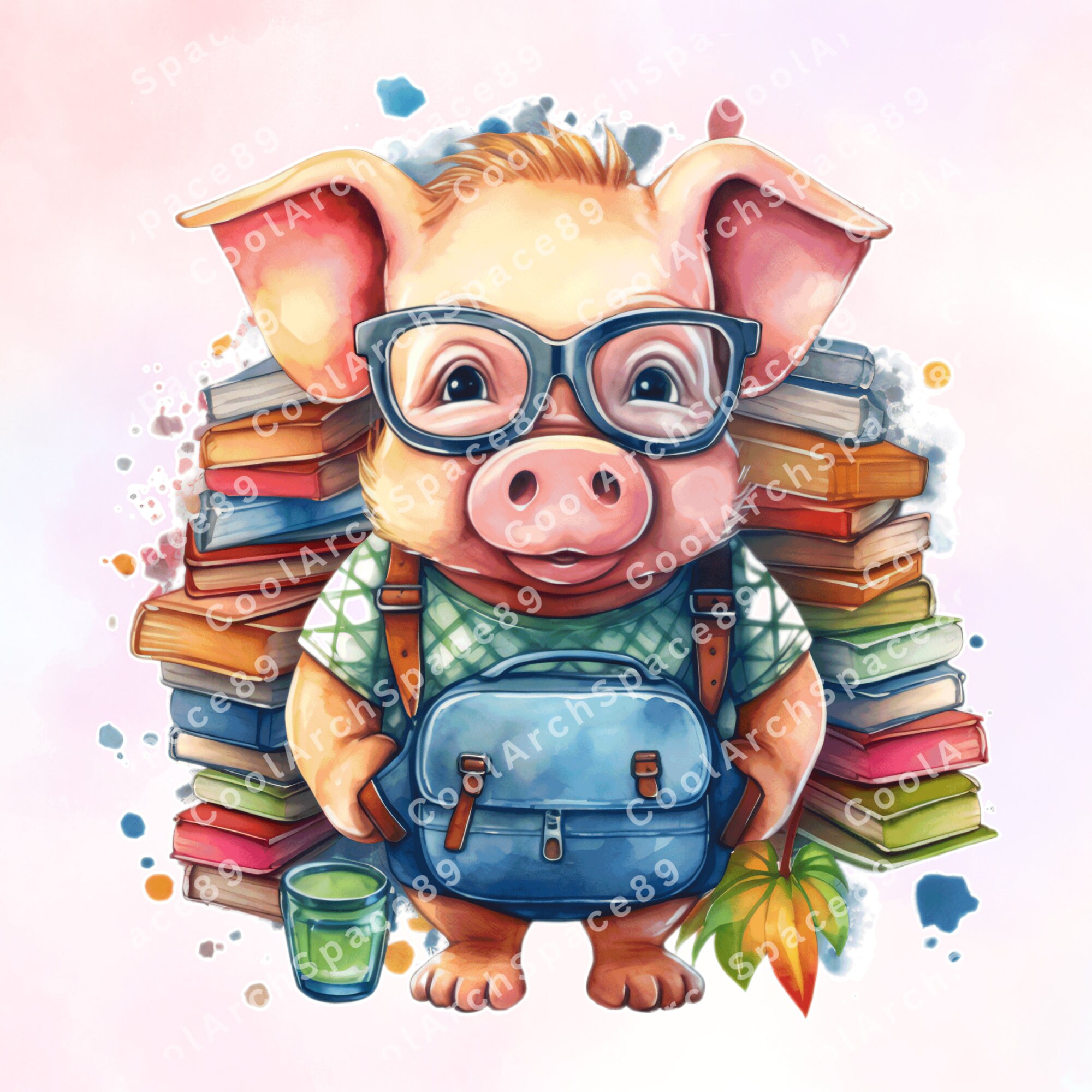 40 PNG Back to School Animals Clipart, Adorable School Animals PNG ...