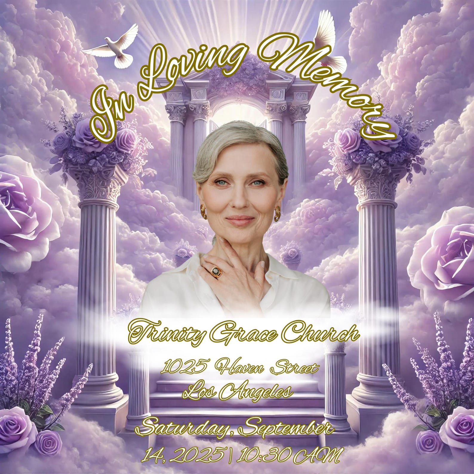 Purple Stairway to Heaven Backdrop: Cloud Scene PNG (digital Download ...