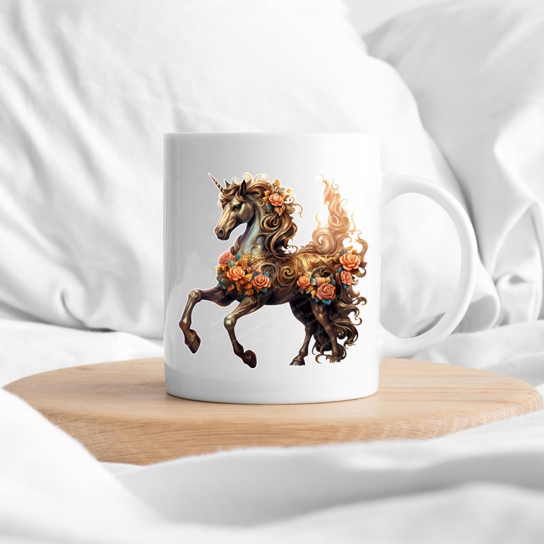 27 Fantasy Carousel Horse Clipart Digital Downloads Fantasy - Etsy