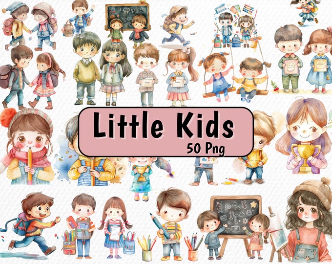 Happy Kids Clipart, School Children, Kids Clipart, Education Clipart ...
