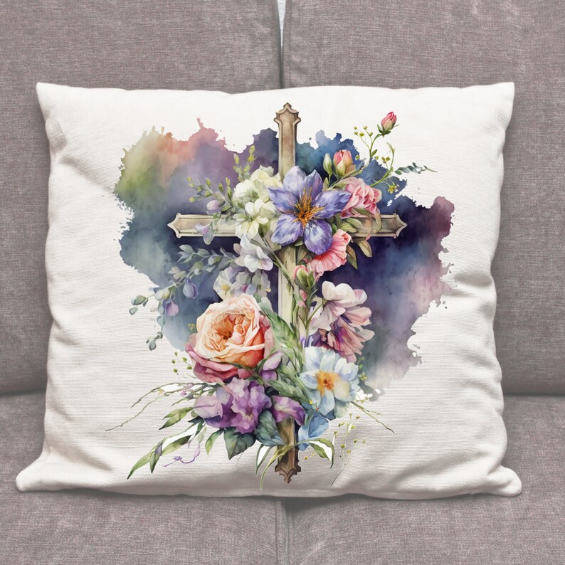 18 Flower Cross Watercolor Clipart Bundle (digital Downloads) - Etsy