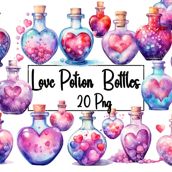 Potion Clipart - Etsy