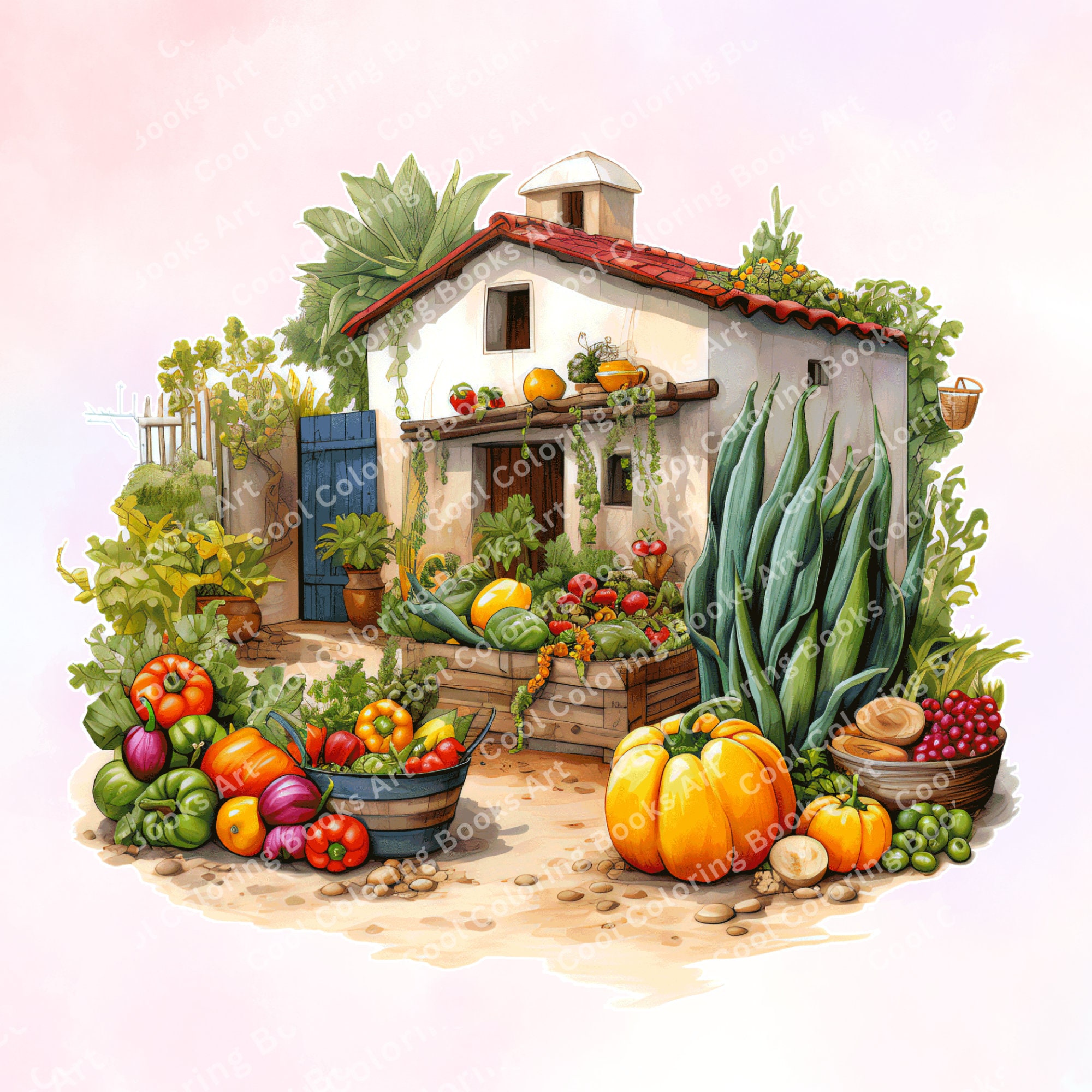 15 Vegetable Clipart Gardening Clipart Bundle Cottagecore Garden . - Etsy
