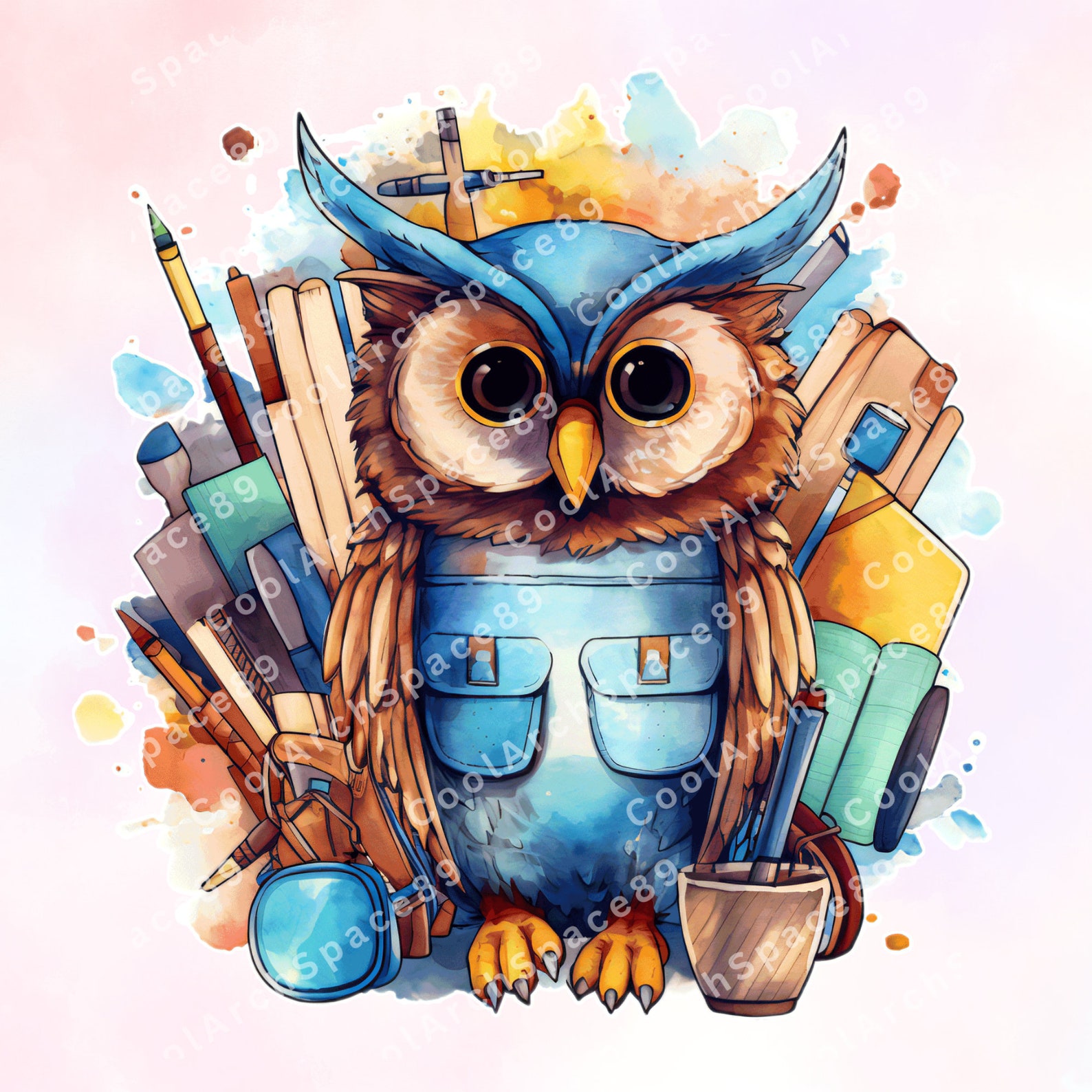 40 PNG Back to School Animals Clipart, Adorable School Animals PNG ...