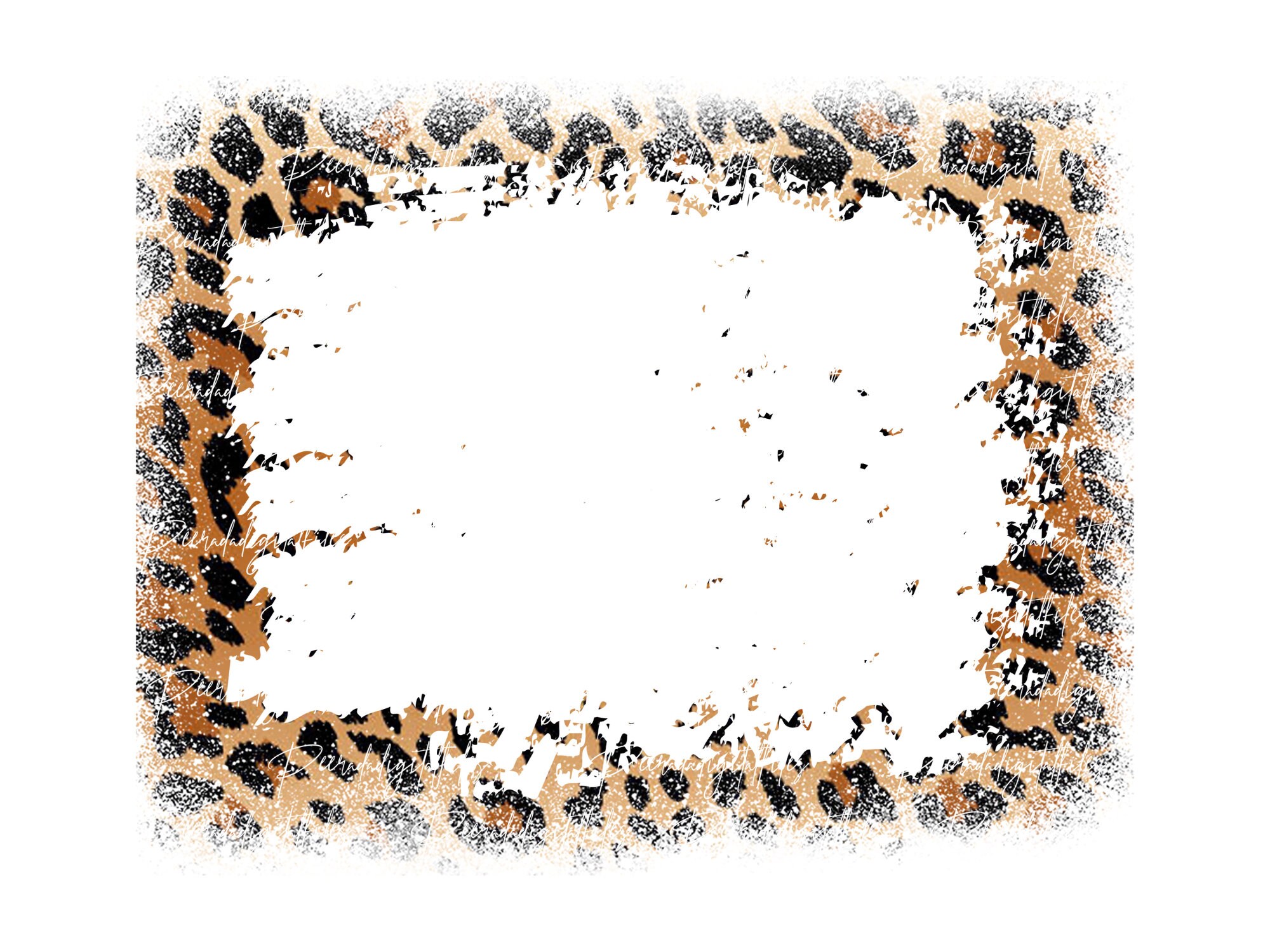 Leopard Bleach Bundel PNG Leopard Bleach Patterns - Etsy