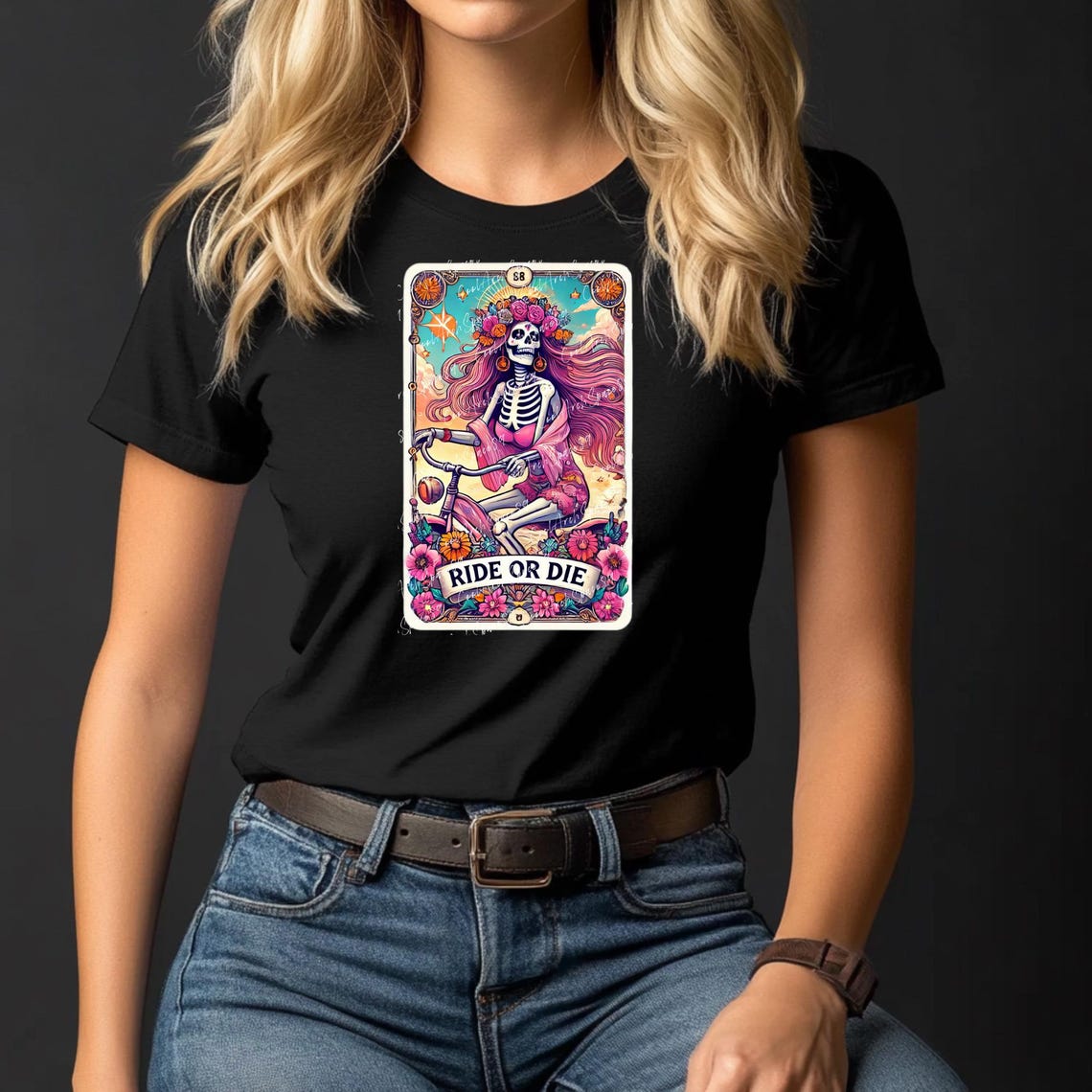15 PNG Skeleton Tarot Card Designs: Snarky Witchy Sublimation (digital ...