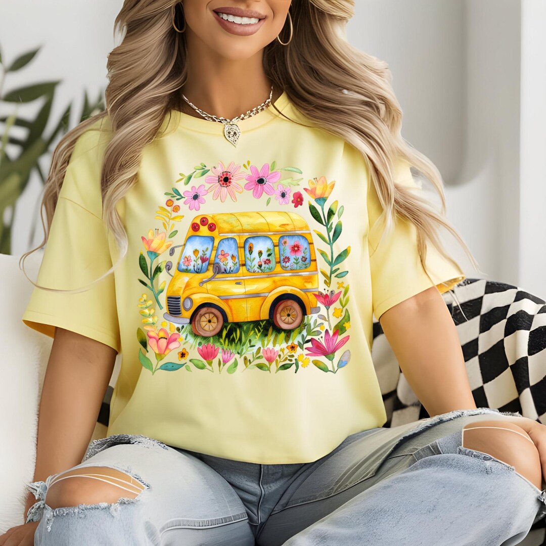 29 School Bus Clipart PNG, Yellow School Bus Digital Graphic, Cute ...