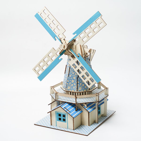 Wooden Windmill - Etsy