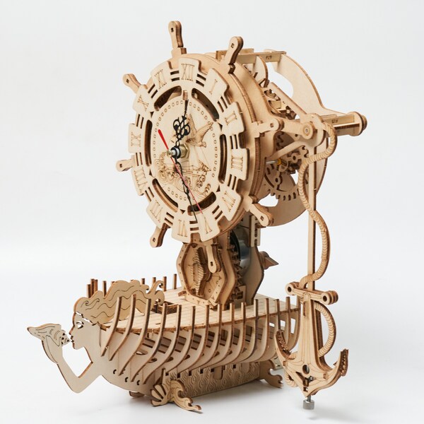 Wooden Clock Kit - Etsy