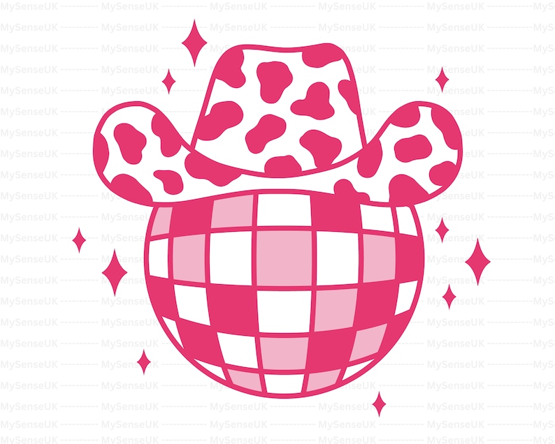 Disco Cowgirl SVG, Bachelorette SVG, Sublimation Design, Disco Cowboy ...