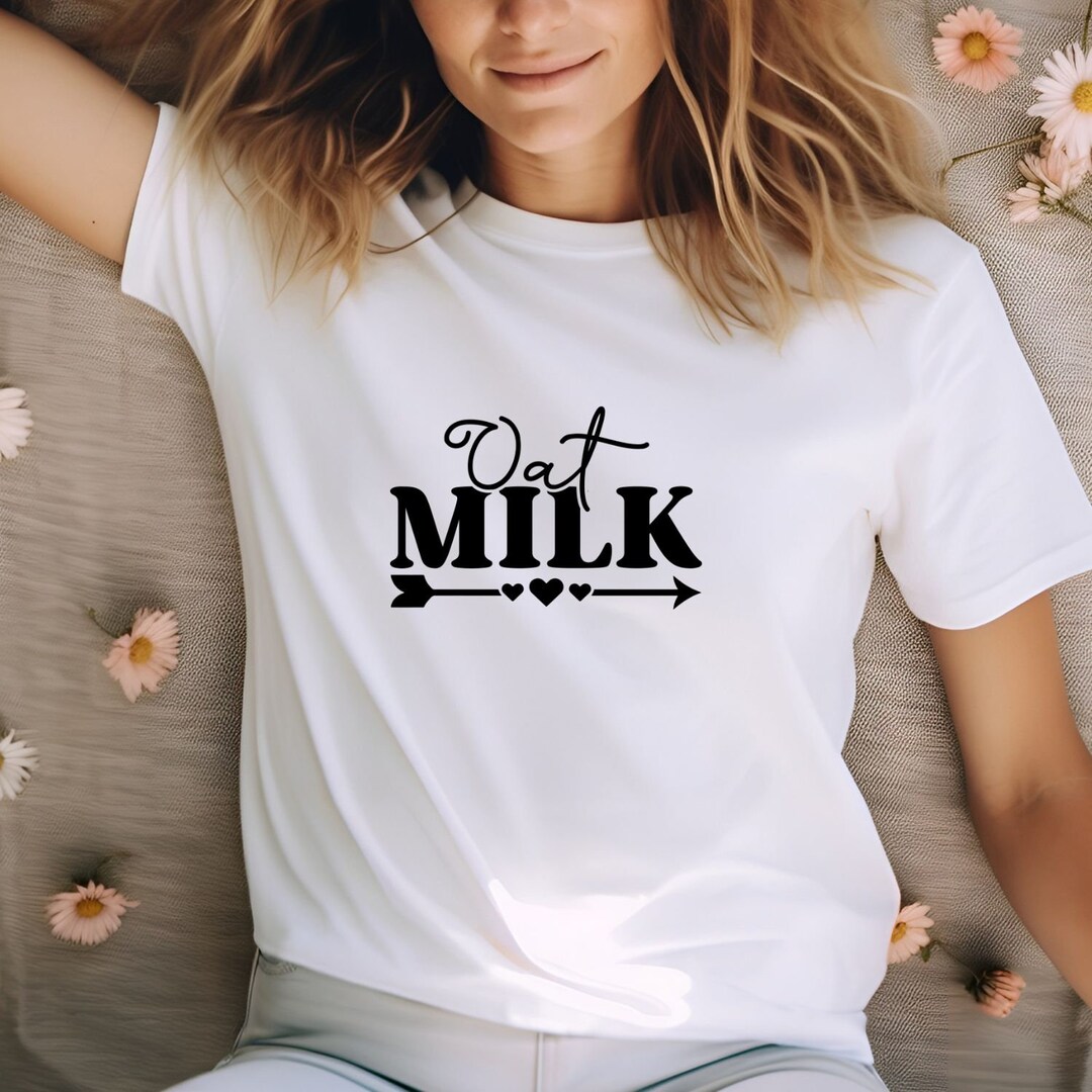 Oat Milk Shirt, Vegan Shirt, Oat Milk Shirt, Plant Based Foodie ...
